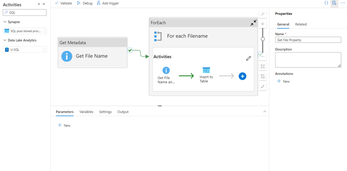 How to get the file properties from Azure Storage using ADF/Synapse Pipeline for a date range ...