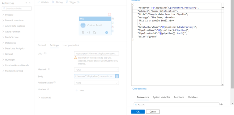 Send Customized Email Using Logic App From ADF/Synapse Pipeline - Techdiw