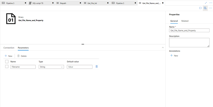 How to get the file properties from Azure Storage using ADF/Synapse Pipeline for a date range ...